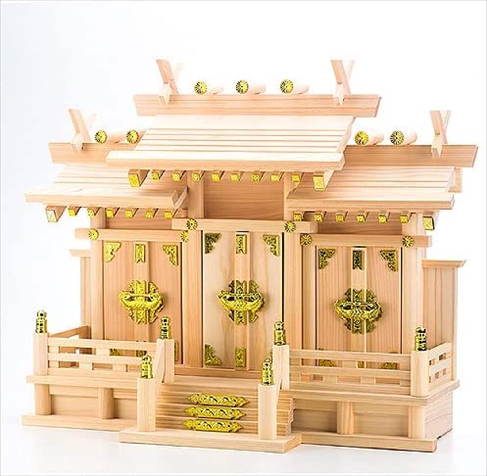 Japan Wooden KAMIDANA Altar Home Size Jinjya SET Shinto Shrine | Etsy