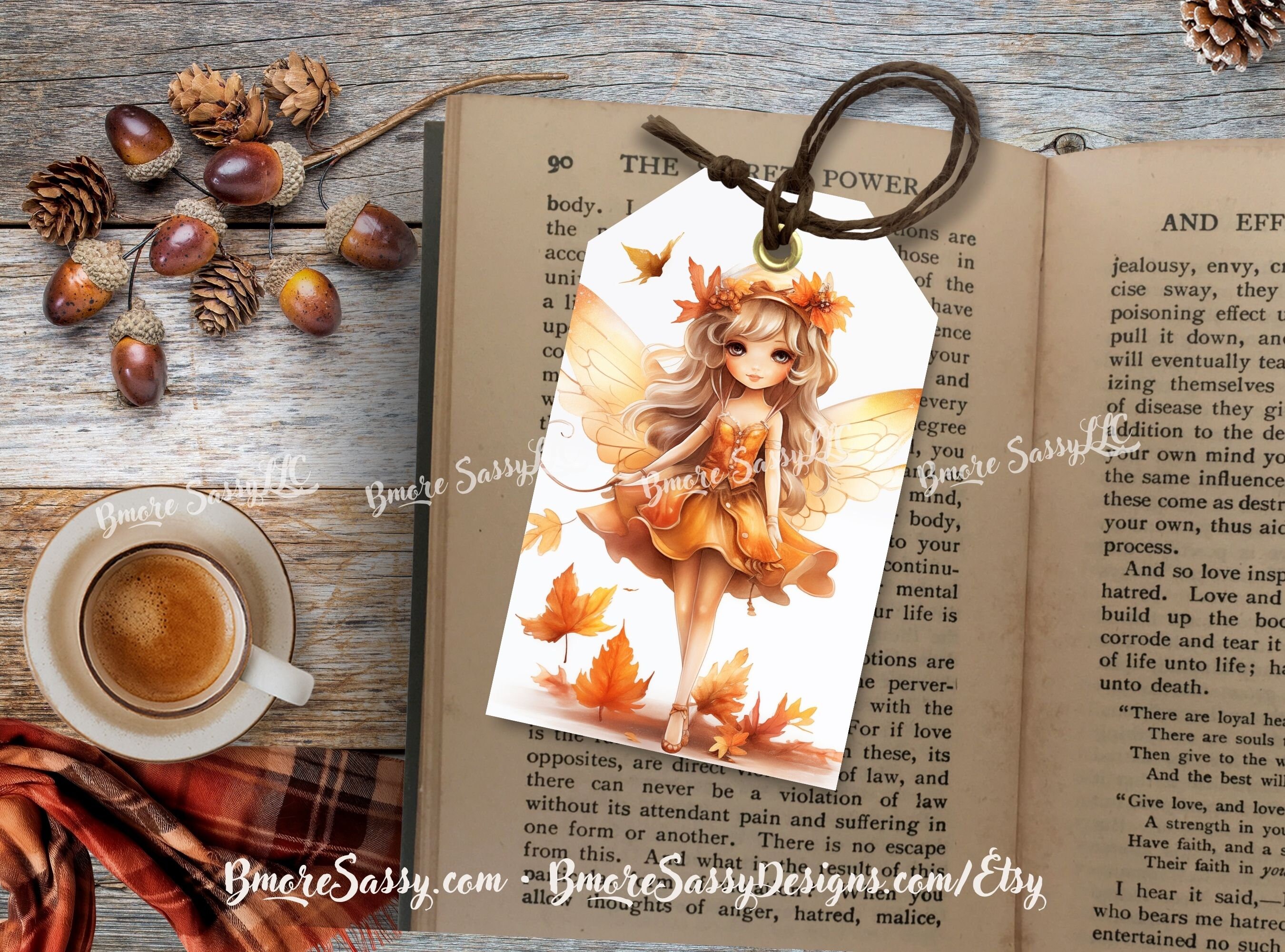 Autumn Fall Fairies Clipart, 9 Png Files With Transparent Background ...