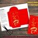Printable Red Envelope 2024 Chinese New Year Red Envelope Coloring for ...