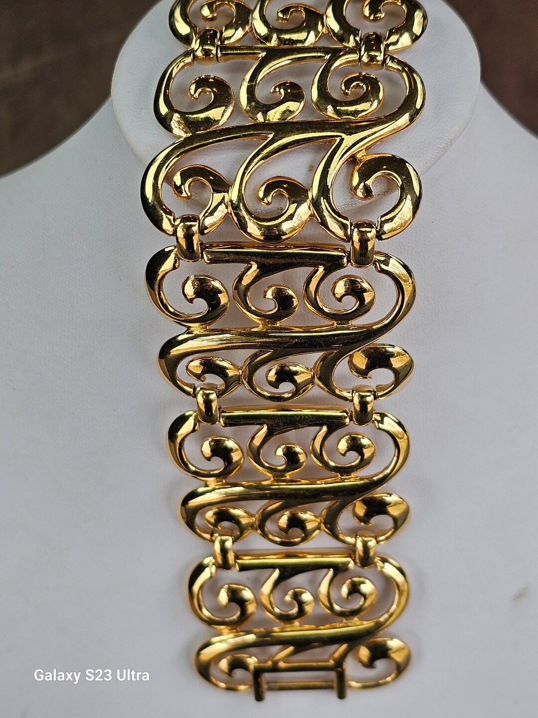 Vintage Napier Gold Wave Style Bracelet - Etsy