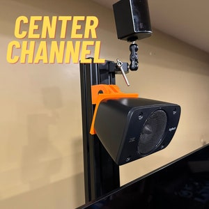 Logitech Z906 8020 Style Simrig Mounts - Center Channel + Front and ...