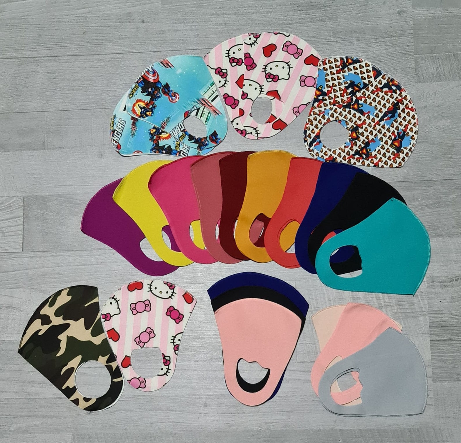 Children 3D Face Mask Washable | Etsy