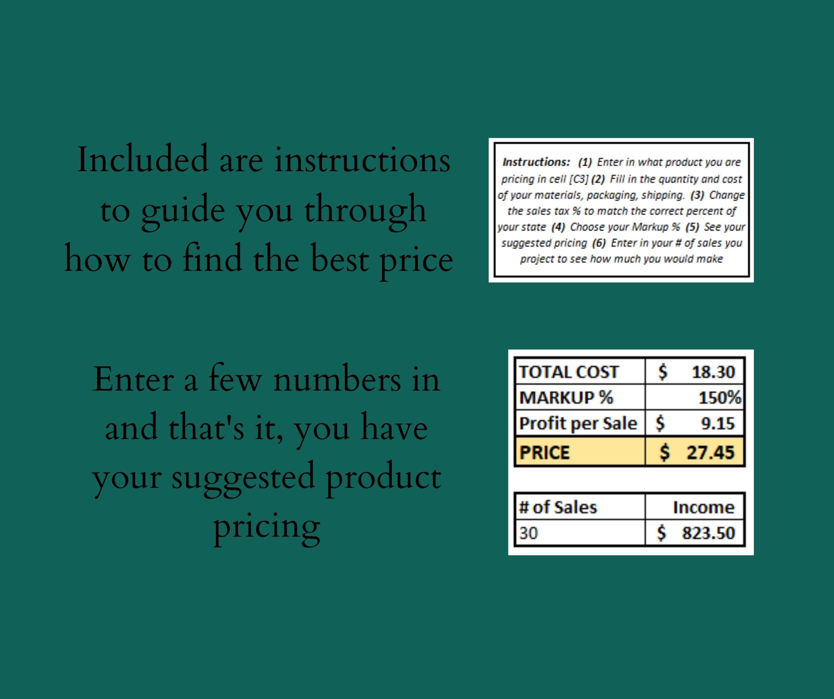 Etsy Product Pricing Calculator - Etsy