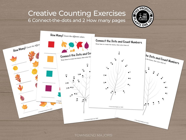 Fall Leaves Printable Art Activities - Etsy