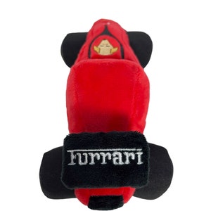 Formula 1 Parody Dog Toy Car, F1 Dog Toy, Drive to Survive Plush ...