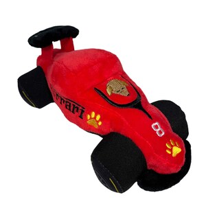 Formula 1 Parody Dog Toy Car, F1 Dog Toy, Drive to Survive Plush ...