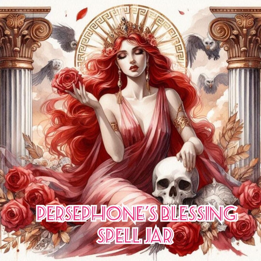 Persephone's Blessing Spell Jars - Etsy