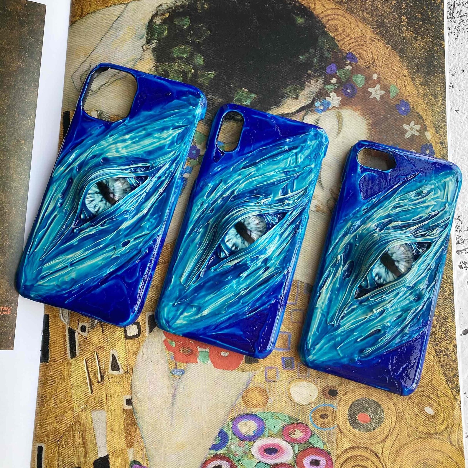 Personalized Handmade Eyeball Phone Case Gradual-changing - Etsy UK