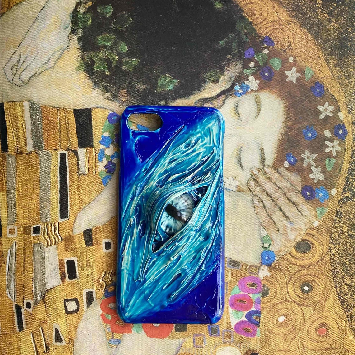 Personalized Handmade Eyeball Phone Case Gradual-changing - Etsy UK