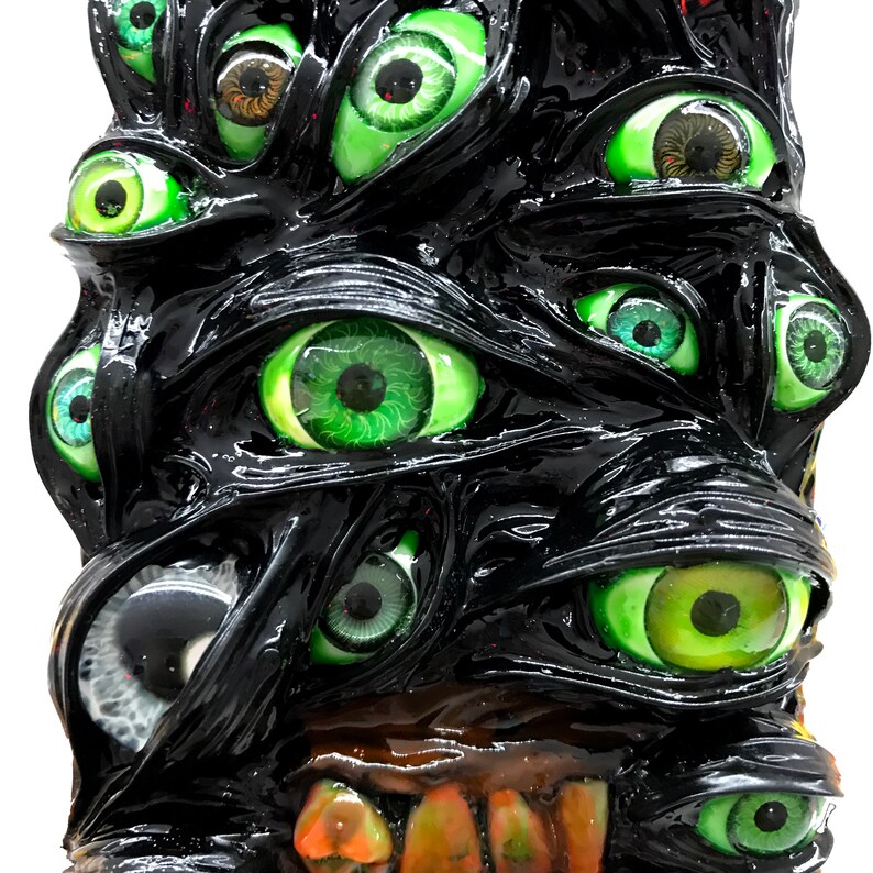 Personalized Handmade Tree Devil Eyeball Phone Case green - Etsy