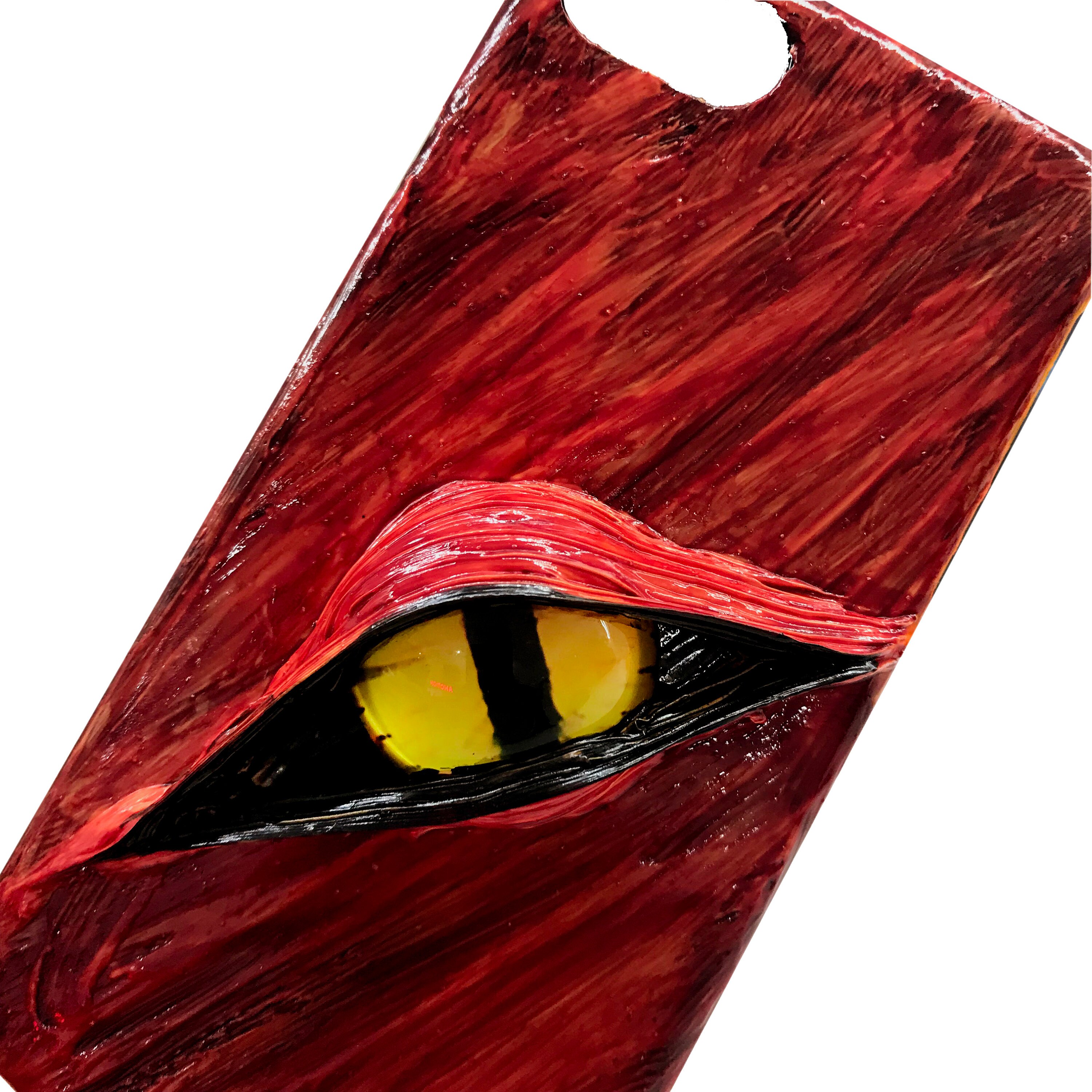 Personalized Handmade Tree Devil Eyeball Phone Case 3D Gothic Decoden ...