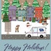 LLV Truck "happy Holidays" Postcards, Mail Carrier Postal Postcard - 50 ...