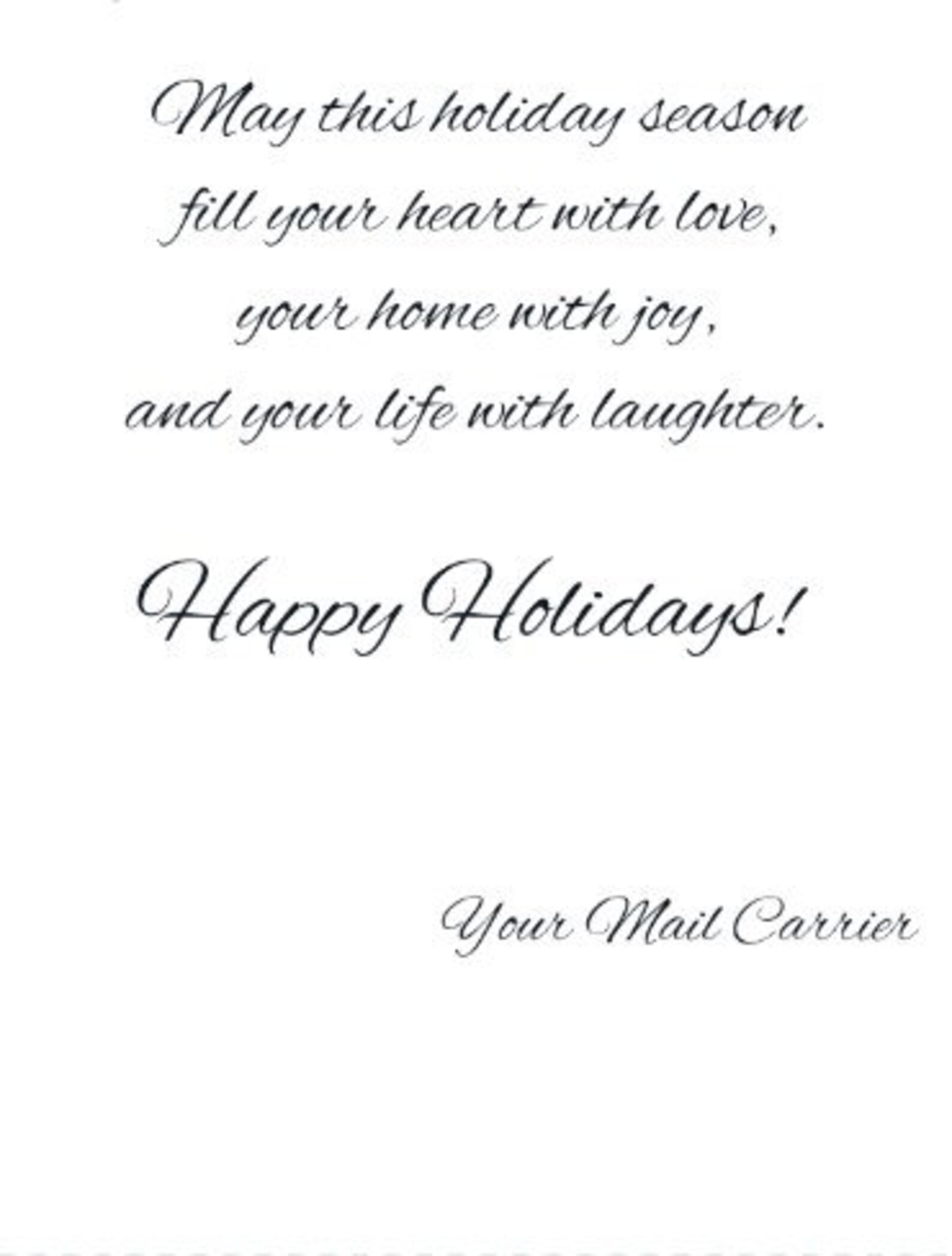 LLV Truck "happy Holidays" Postcards, Mail Carrier Postal Postcard - 50 ...