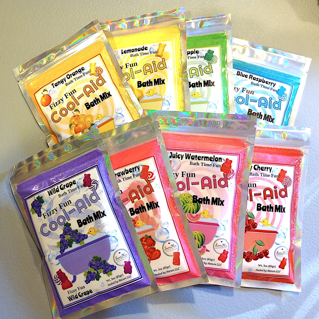 Cool-aid Fizzy Fun Bath Mix - Etsy