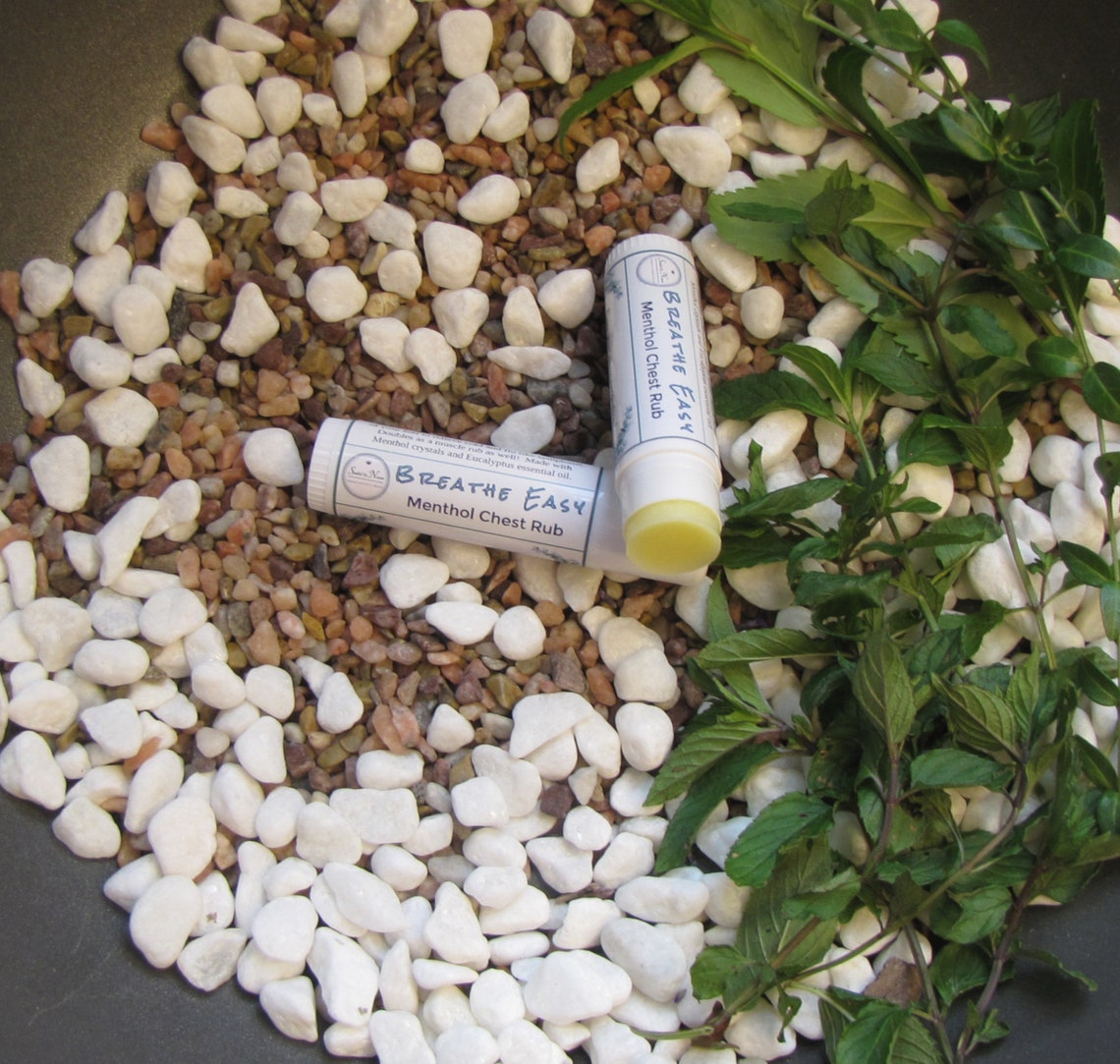 Breathe Easy, Menthol Chest Rub - Etsy
