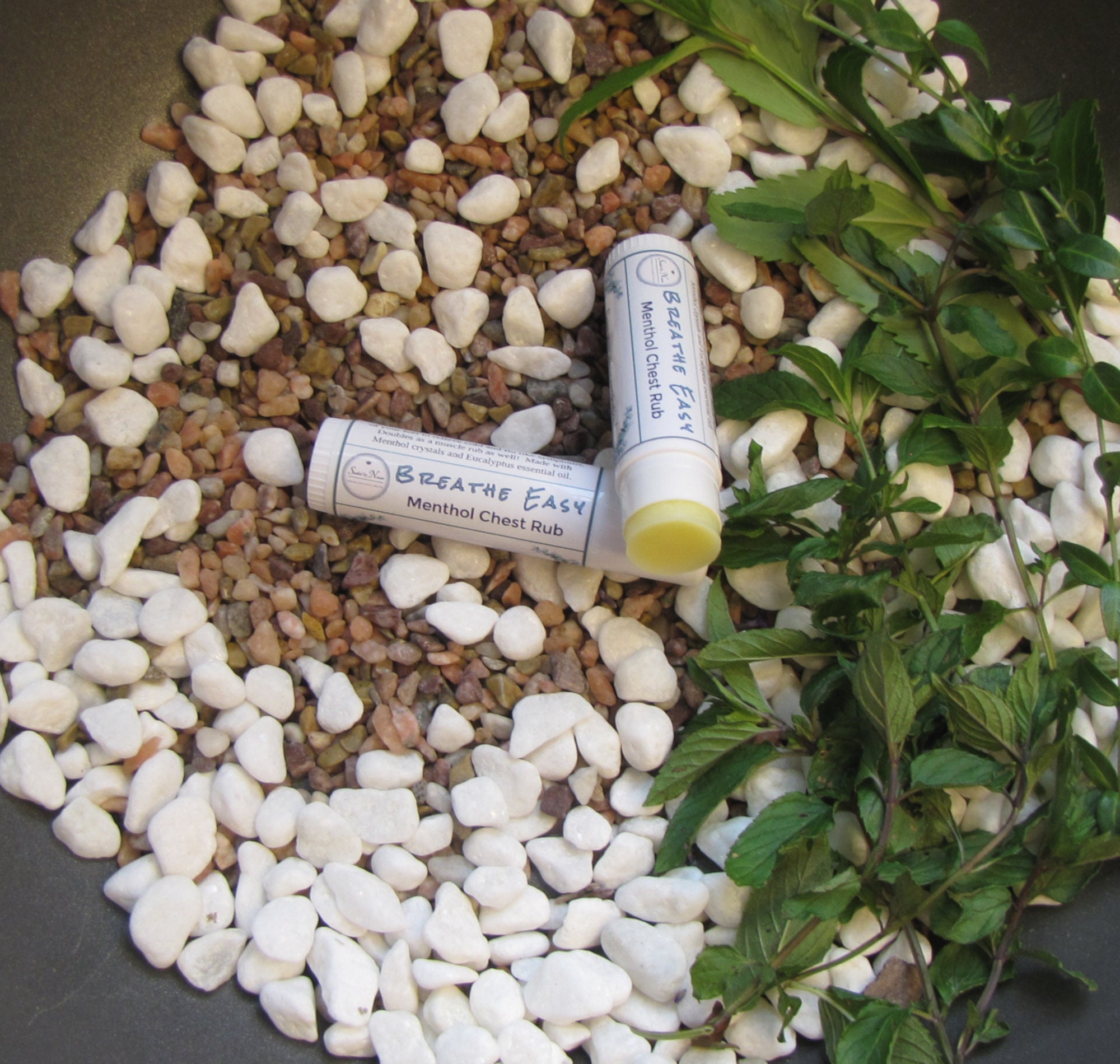 Breathe Easy, Menthol Chest Rub - Etsy