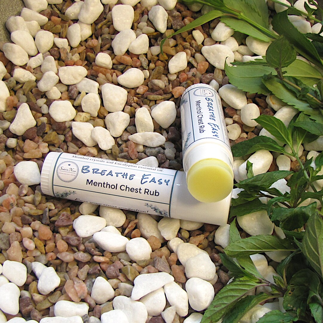 Breathe Easy, Menthol Chest Rub - Etsy