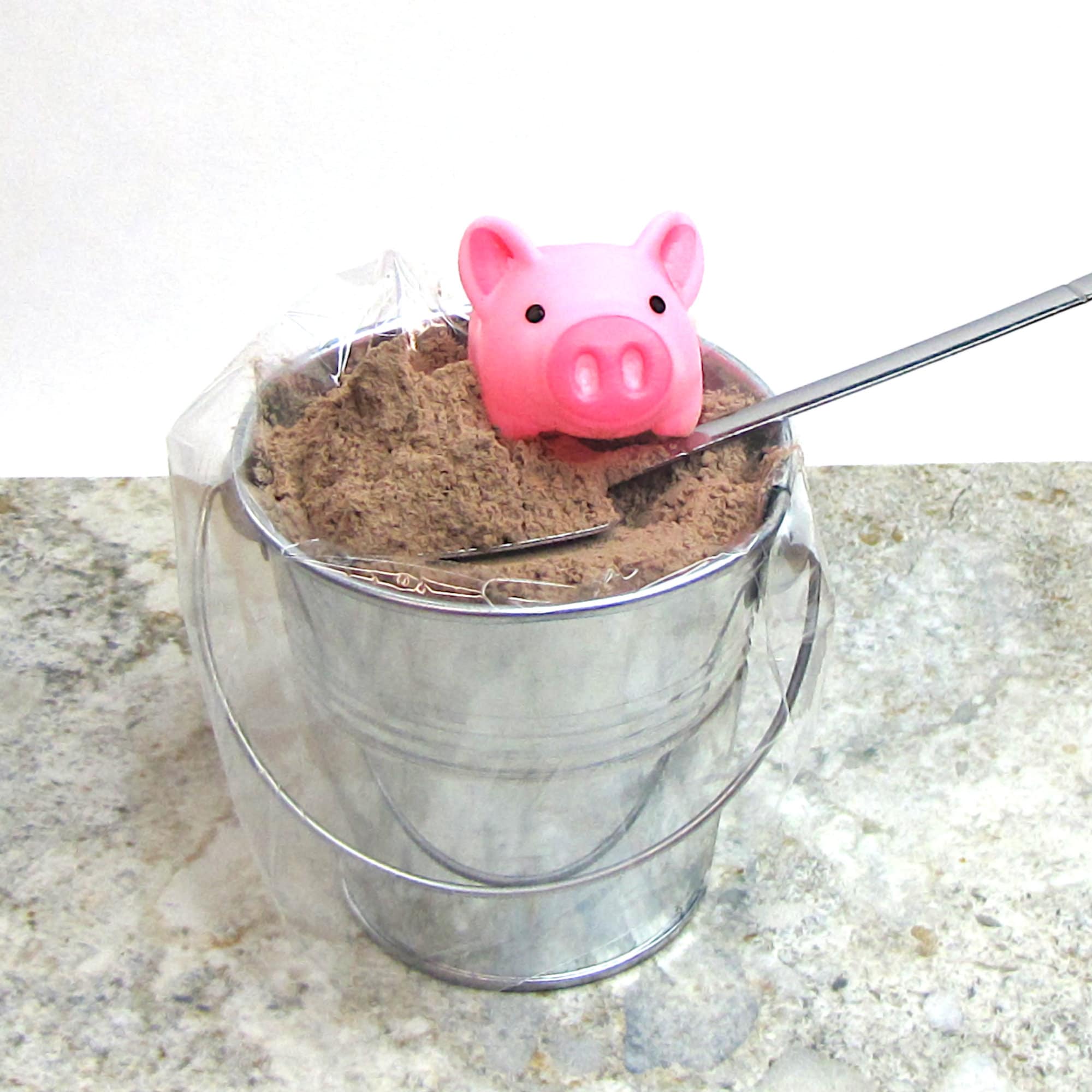 Mud Bath Foaming Bath Powder With Piggy Bath Toy - Etsy