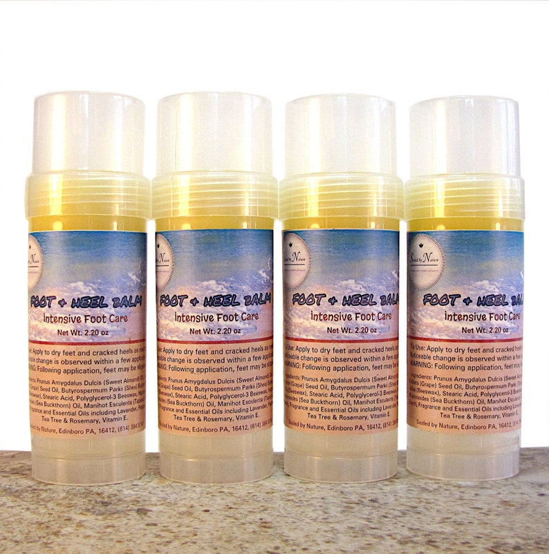 Foot & Heel Balm, Intensive Foot Care, 2.25oz - Etsy