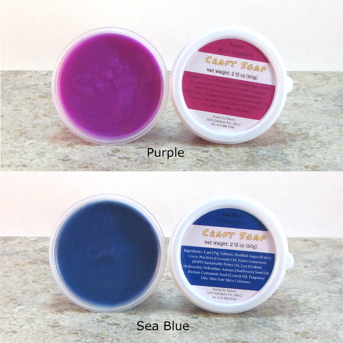 Craft Soap Pliable Scented Soap Dough Set of 4 Choose Your - Etsy