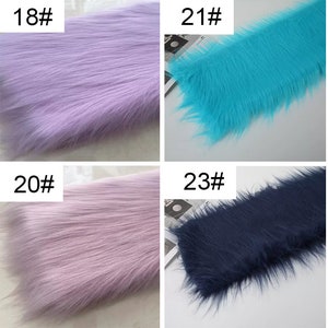 Long Pile Fur Fabric, Faux Fur Fabric, Cosplay Fur Fabric, Fursuit ...