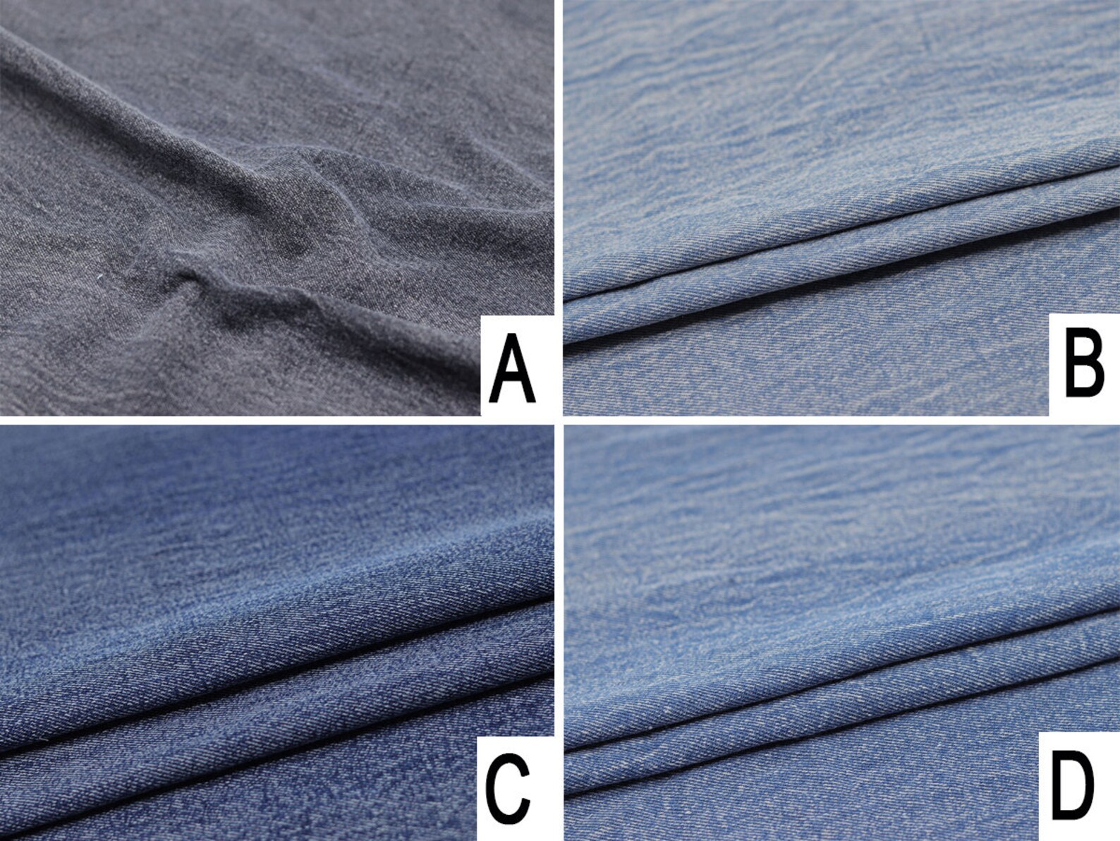 Washed Denim Fabric, Cotton Denim Fabric, Soft Denim, Jeans Fabric ...