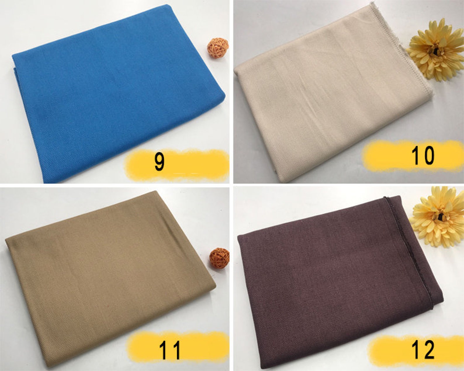 Colored Denim Fabric Cotton Denim Solid Color Denim Jean - Etsy