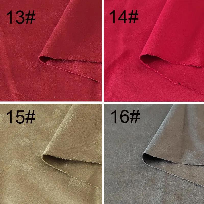 Faux Suede Fabric for Lightweight Fabric Work, Thin Suedette Fabric ...