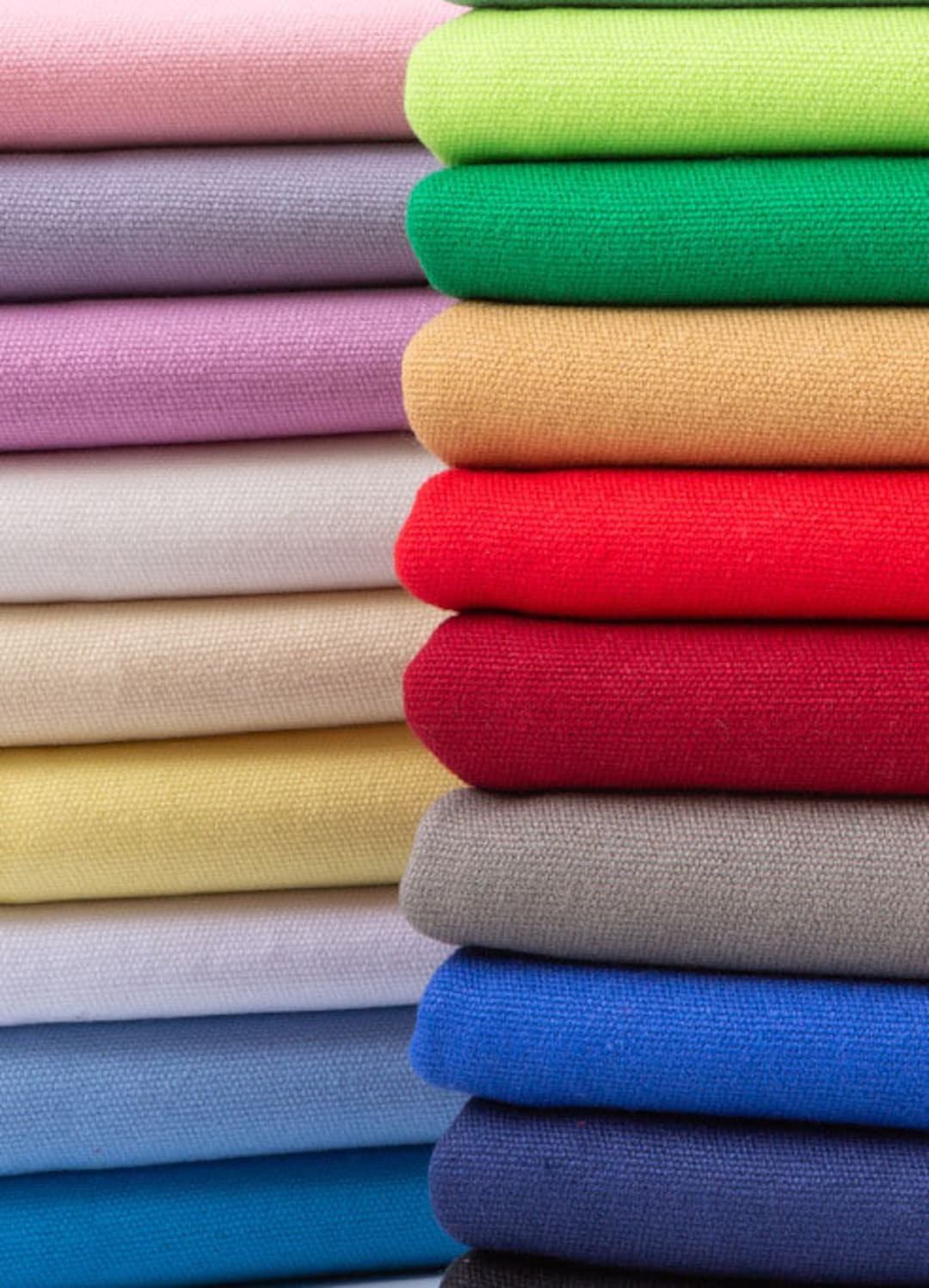 Pure Color Canvas, Thick Cotton Canvas Fabric, Pillow Cover Fabric ...