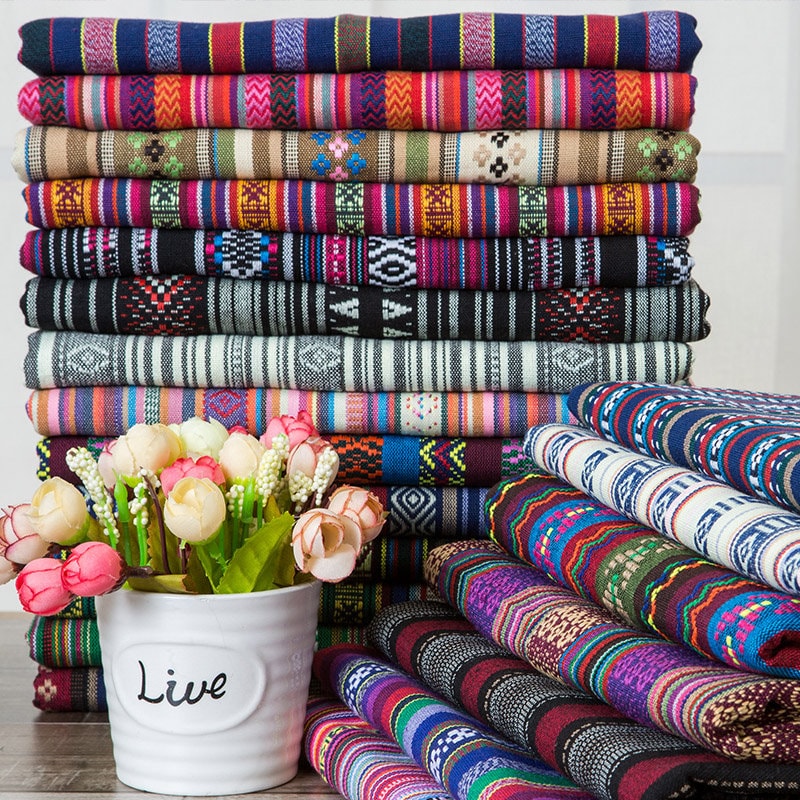 Boho Fabric by the Yard - Etsy