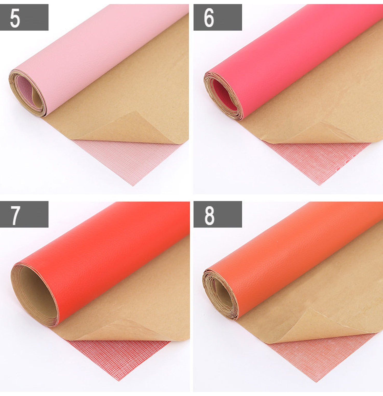 Self-adhesive Leather Fabric Artificial Leather Fabric Faux - Etsy