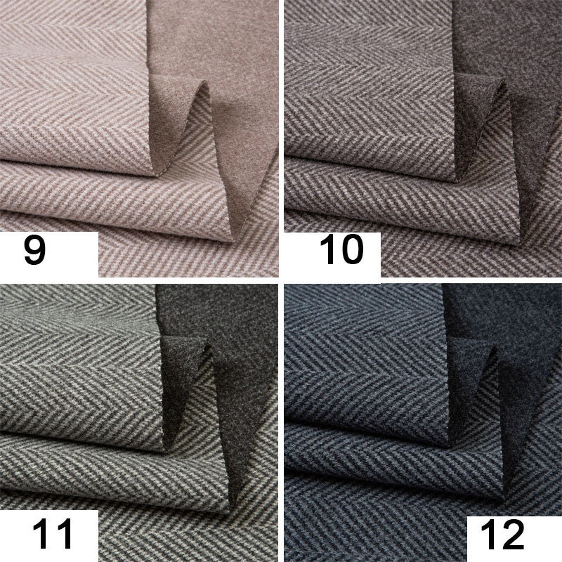 Textured Woolen Fabric Woolen Fabric Woolen Twill Fabric - Etsy