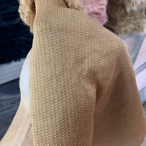 Teddy Bears Fabric With Little Curls Soft Fabric for Toy Stuffed Animal ...