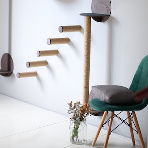 CATS SCRATCHER, Modern Cat Furniture, Gift for Cat Lover, Cat Gift, Cat ...