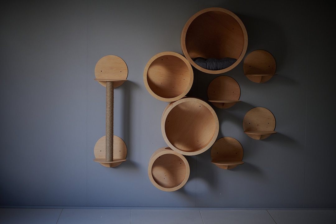 CATS SCRATCHER, Modern Cat Furniture, Gift for Cat Lover, Cat Gift, Cat ...