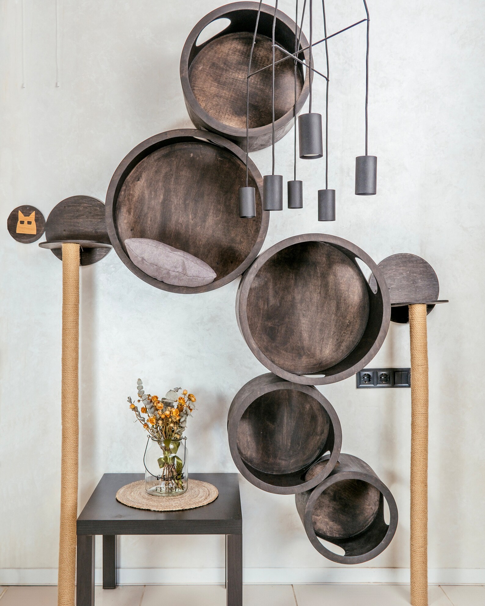 SET HOUSES for CATS Modern Cat Furniture Gift for Cat Lover - Etsy