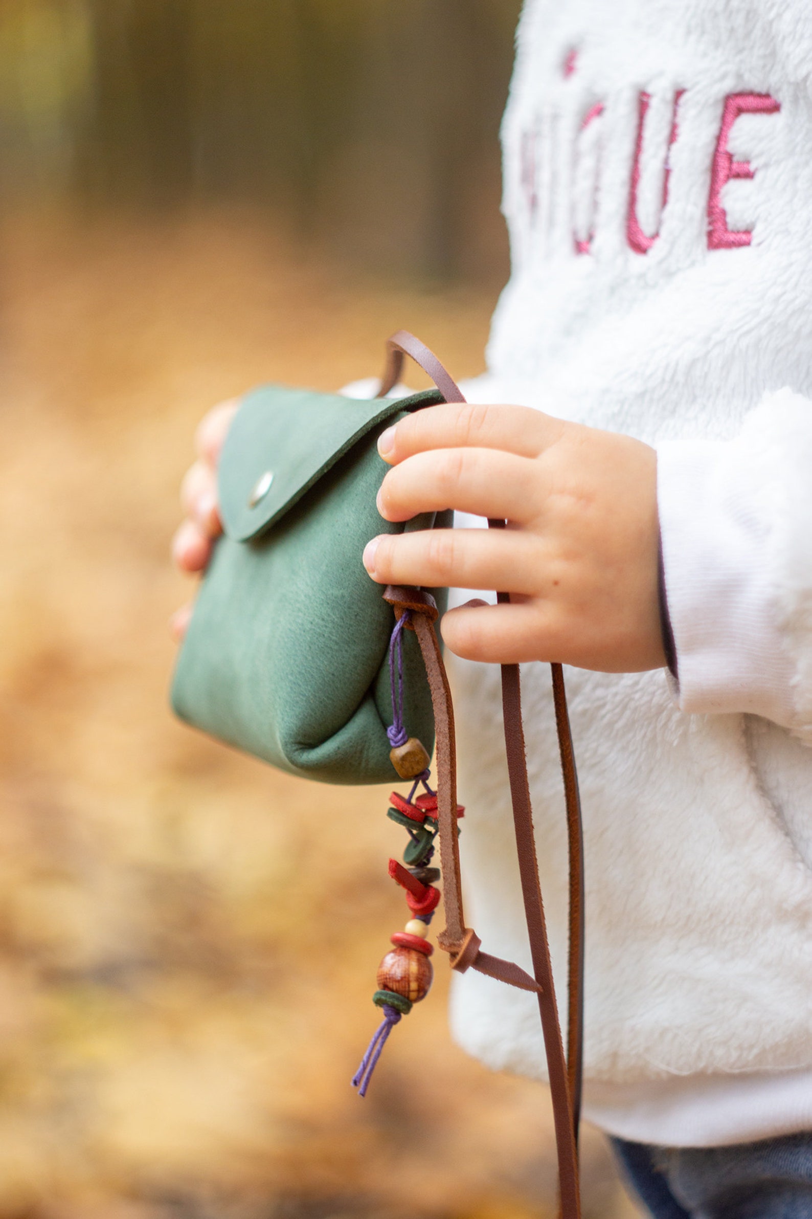 Toddler Leather Bag / Kids Leather Purse/ Child’s Pouch - Etsy