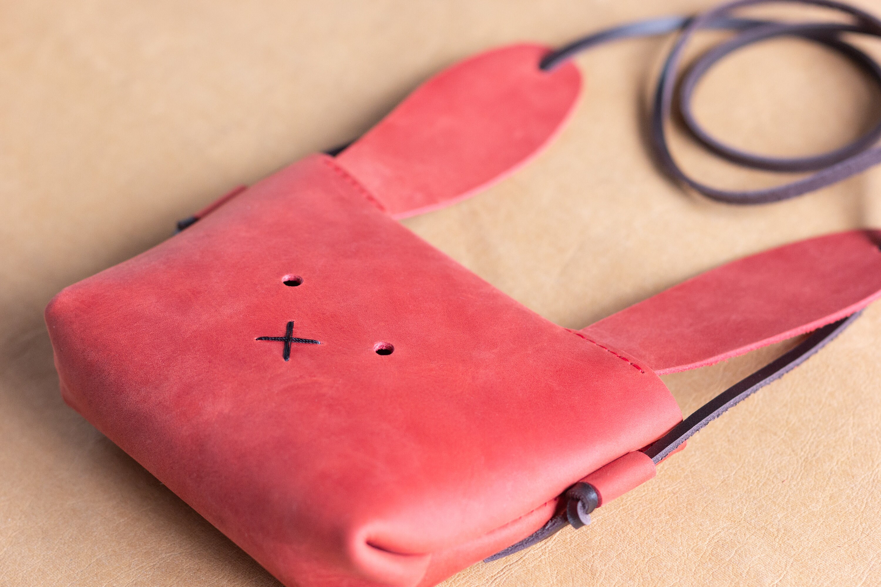 Leather Crossbody Rabbit Purse for Little Girl - Etsy
