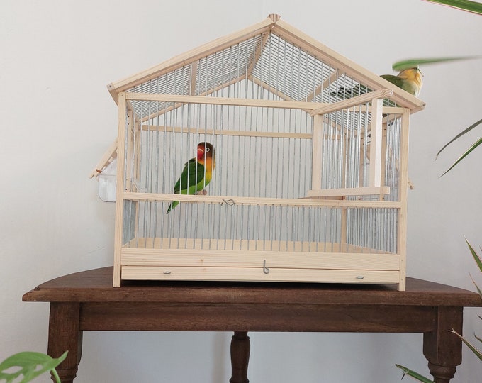 Bird Cage / Handmade Bird Cage / Canary Cage / Bird House / Parakeet ...