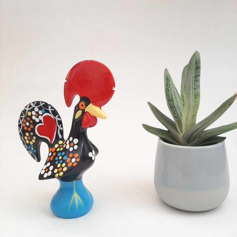 Rooster Ceramic Figurine - Etsy
