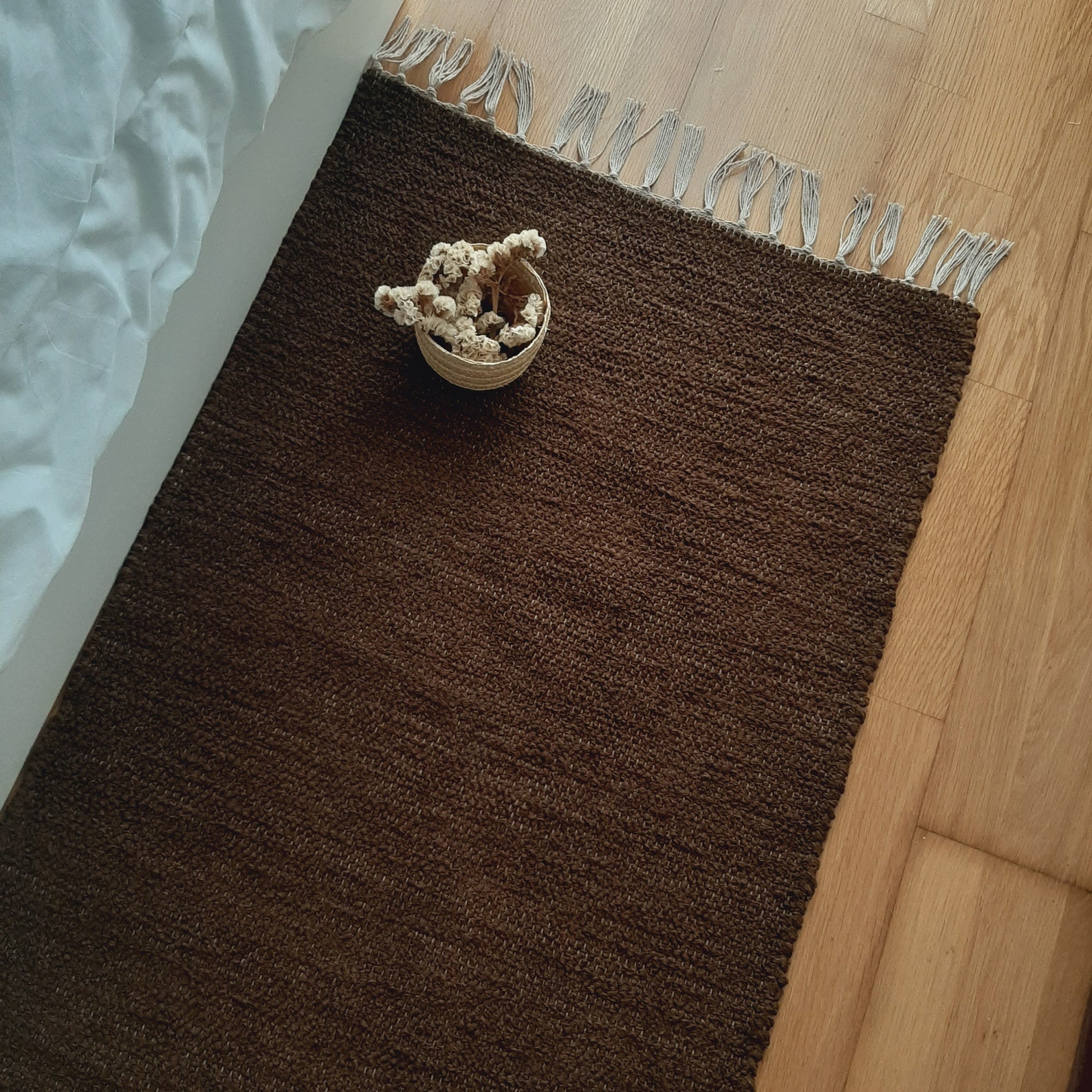 Runner Rug Cocoa Brown 200cm / Kitchen Rug / Rug Runner / Floor Mat ...