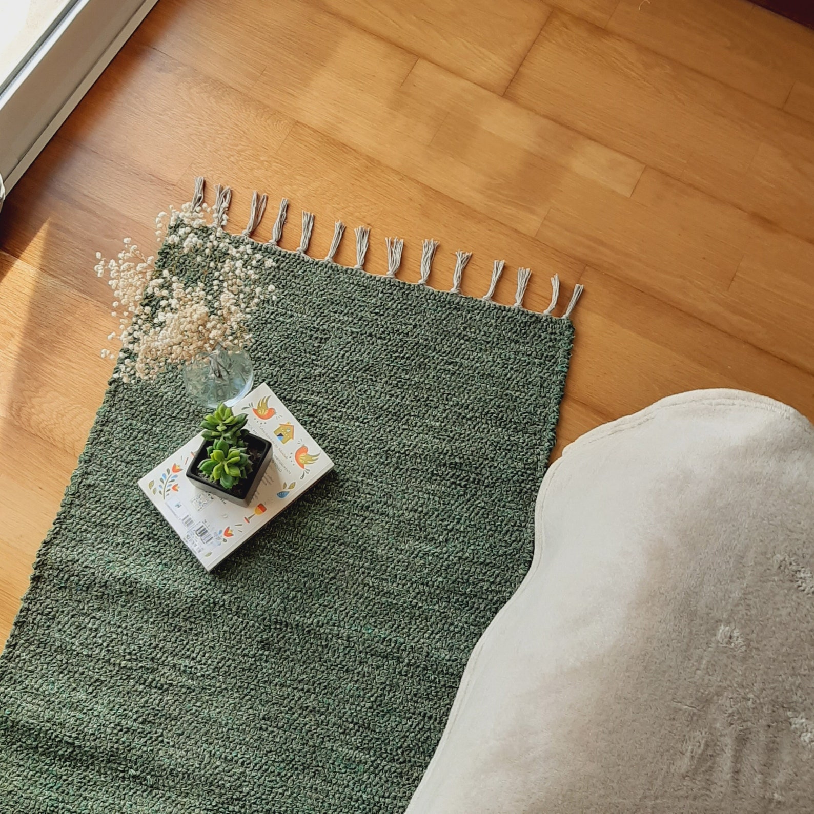 Runner Rug Pine Green 200cm / Kitchen Rug / Rug Runner / Floor Mat ...