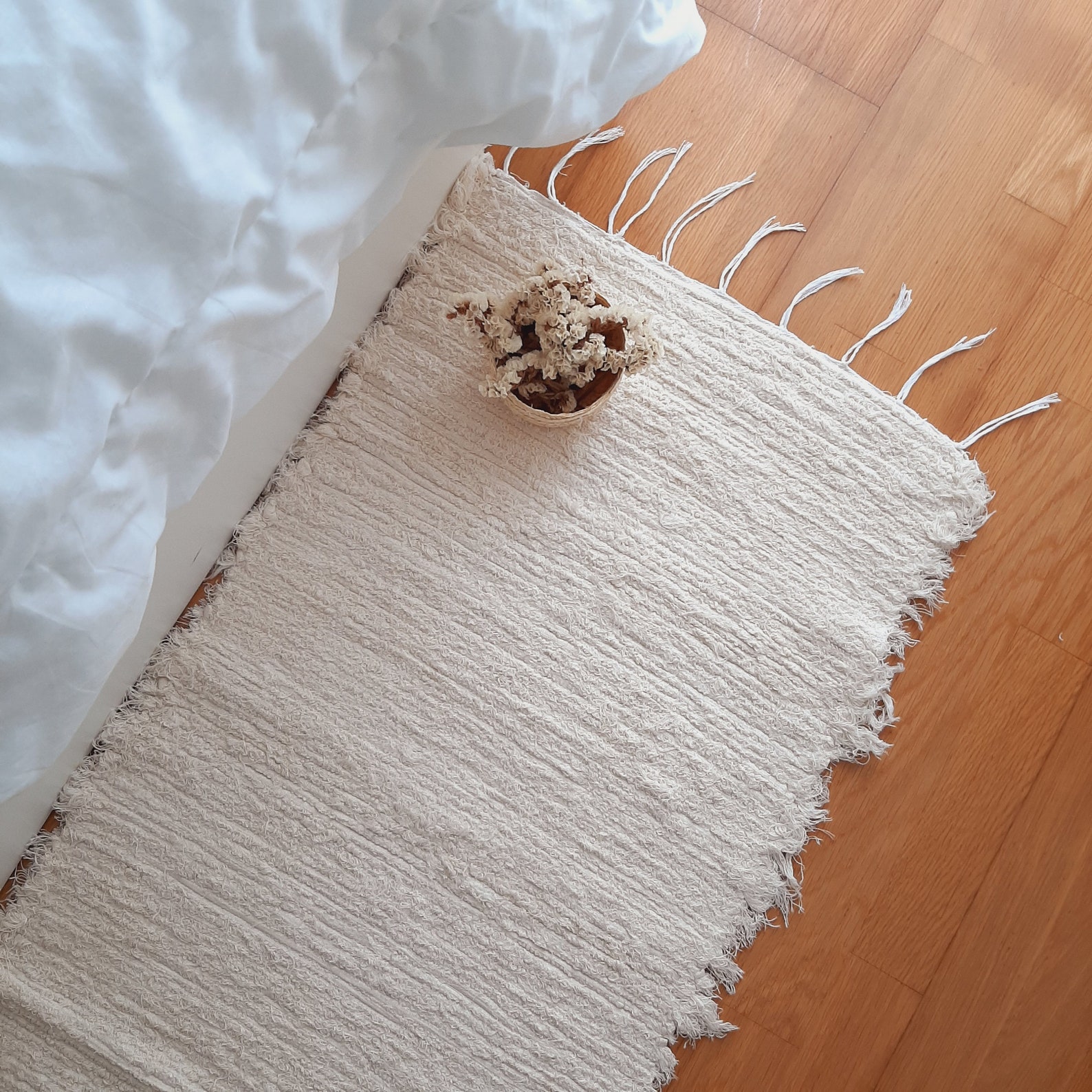 Long Runner 250cm / Cream Rug / Runner Rug / Rag Rug / Soft - Etsy