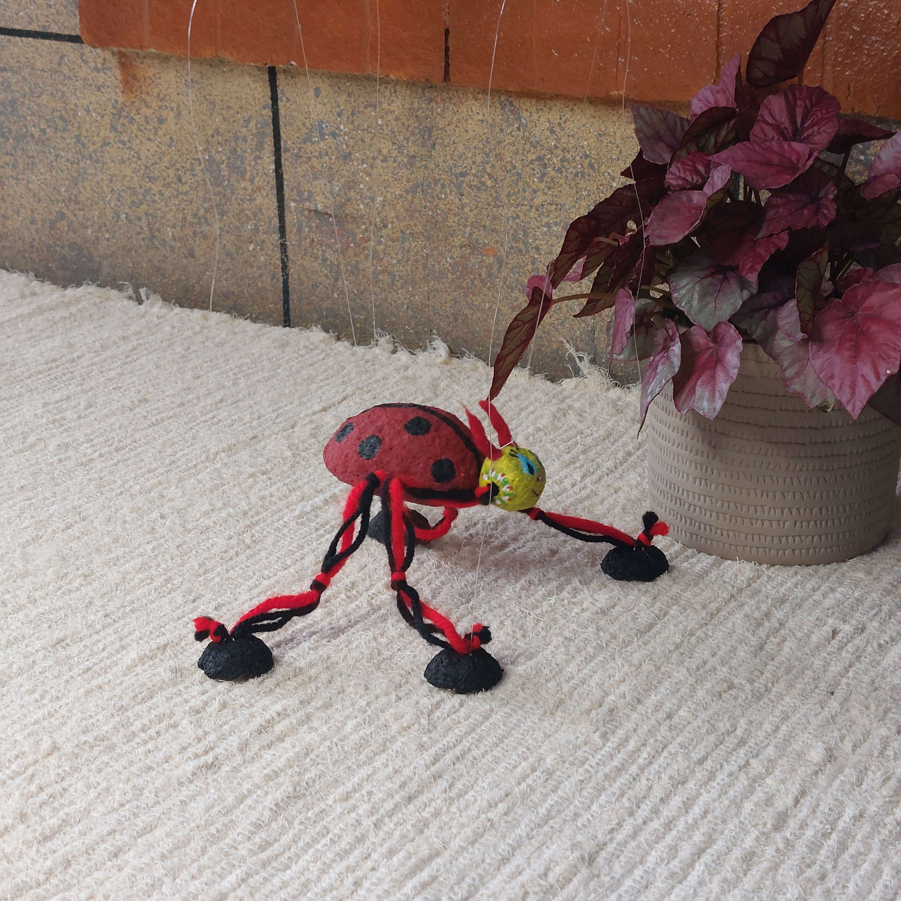 Marionette Ladybug / Marionette / Antique Marionette / Kids - Etsy
