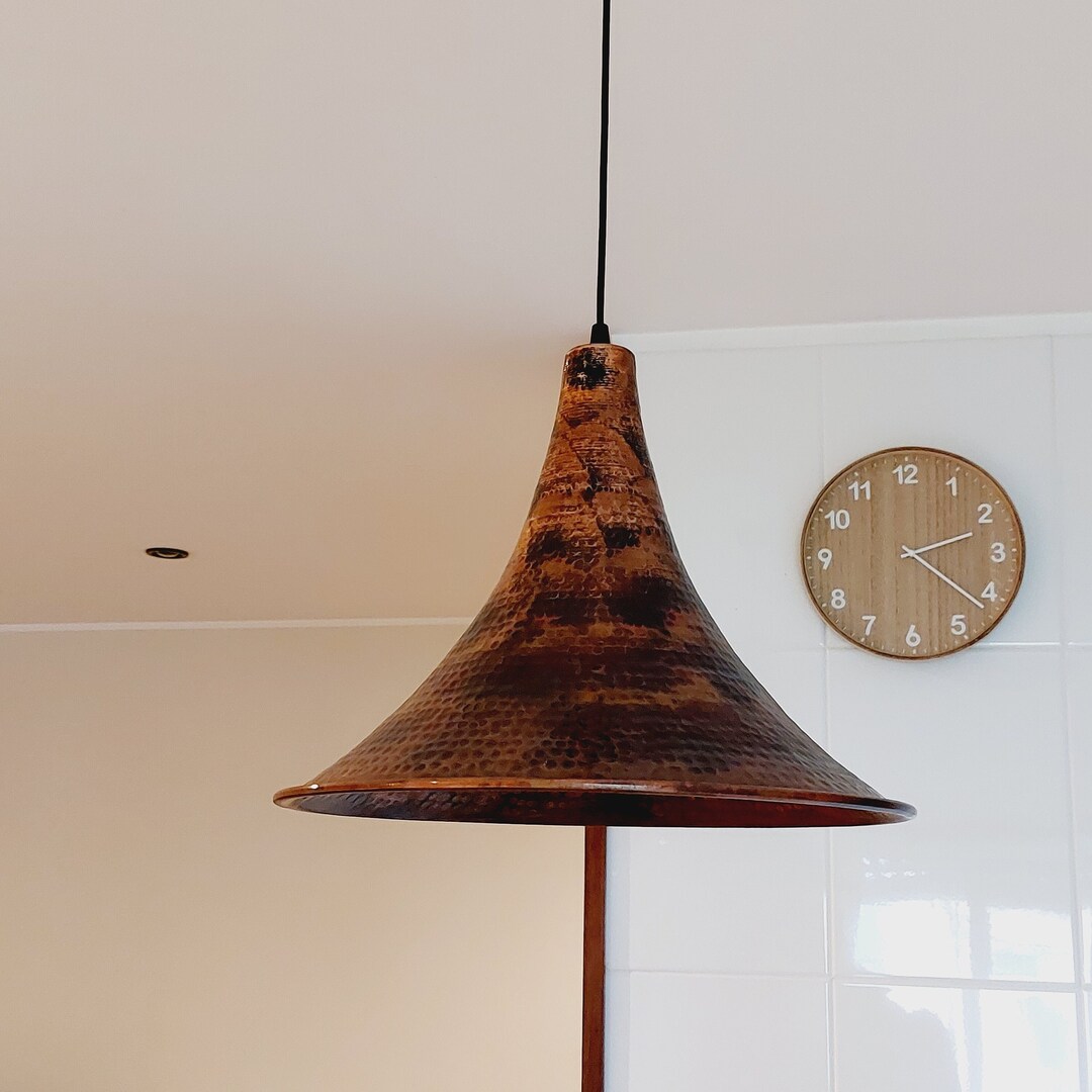 Large Copper Lampshade / Lamp Shade / Luxury Lampshade / Copper ...