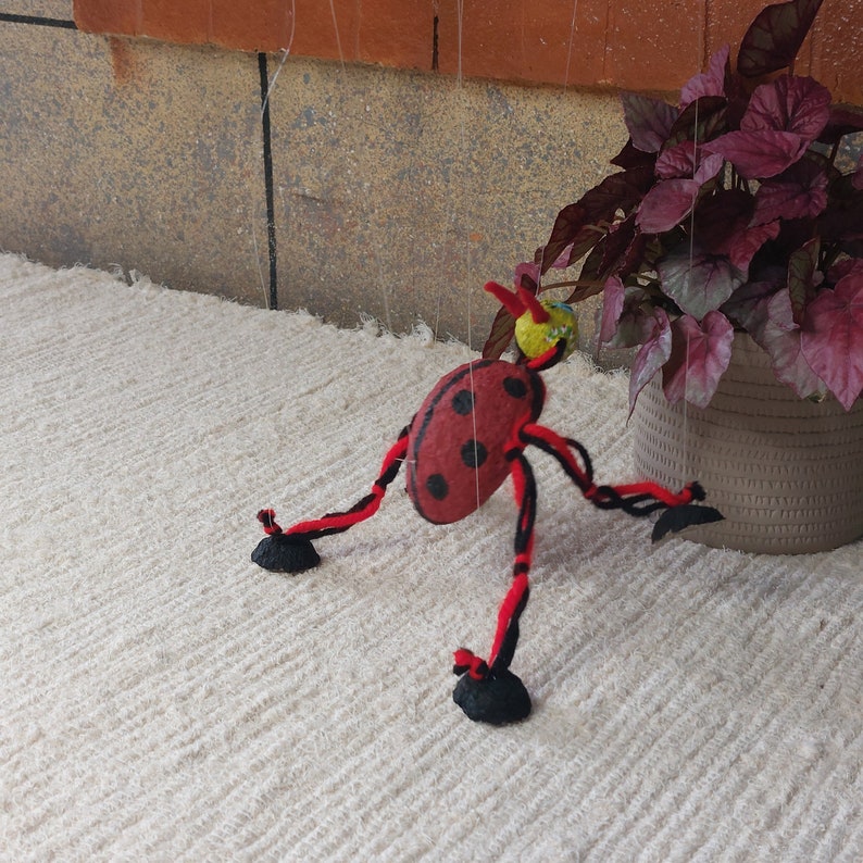 Marionette Ladybug / Marionette / Antique Marionette / Kids - Etsy