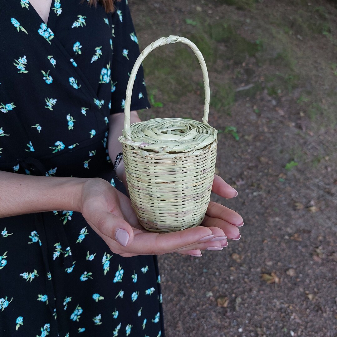 Mini Jane Birkin Basket / Mini Basket / Cane Basket / Birkin Basket ...