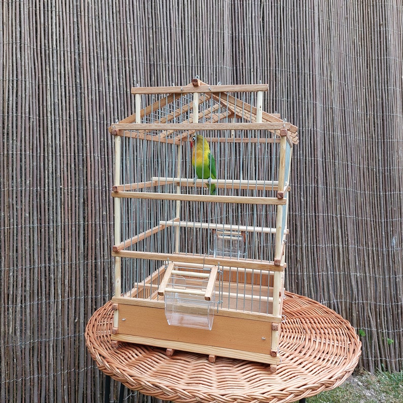 Handmade Bird Cage / Bird Cage / Canary Cage / Bird House / Parakeet ...