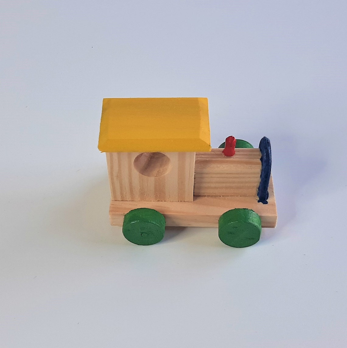 Miniature Wooden Train / Wooden Toys / Ecologic Toys / | Etsy