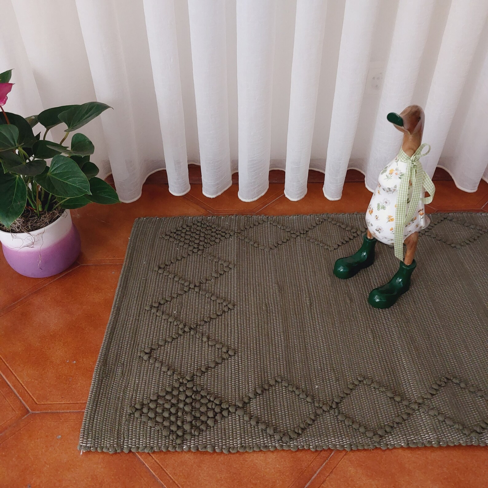 Small Green Rug / Rugs for Bedroom / Bathroom Rug / Rugs for Living ...